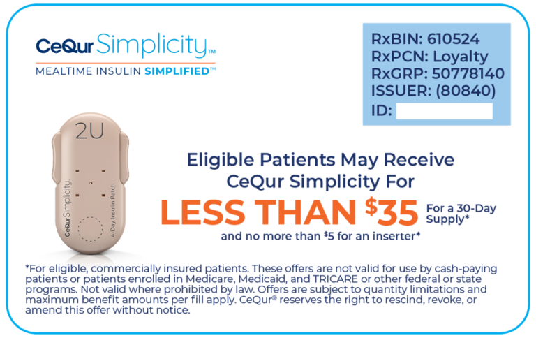 CeQur Simplicity Savings Card