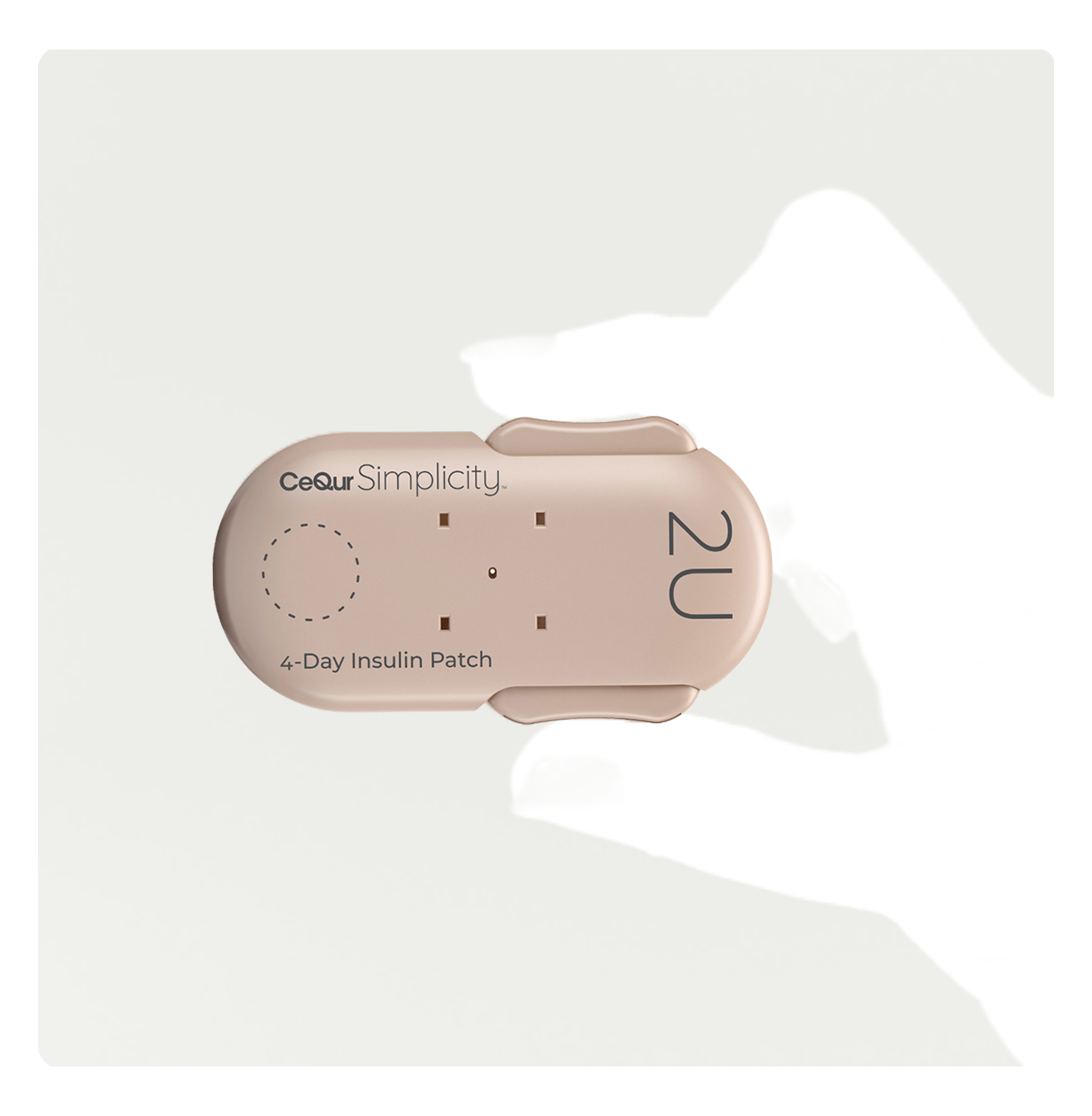 CeQur Simplicity Wearable Mealtime Insulin Patch