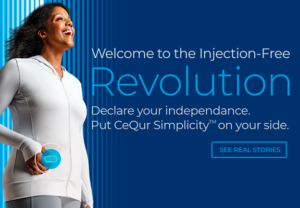 Home | Wearable Insulin Patch | Injection-Free | CeQur Simplicity
